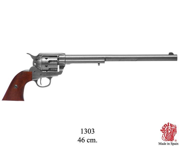 12'' Revolver Peacemaker USA 1873, stříbrný - Armykup.cz